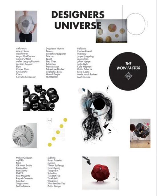 Designer's Universe - The Wow Factor | 9781584234753 | Boeken | bol.com