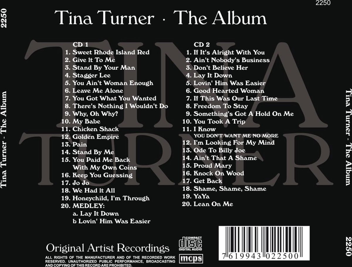 The Album, Tina Turner | CD (album) | Muziek | bol.com