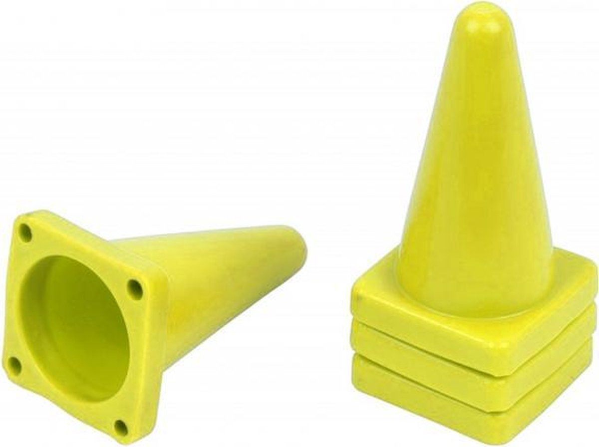 Vinex - Mini Pylonen - Mini Pionnen set van 4 stuk - IAAF specificatie ...