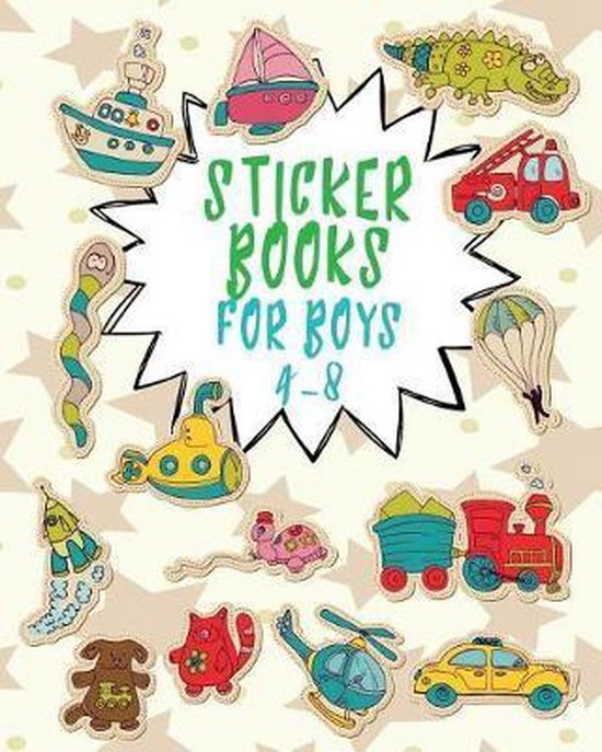 Sticker Books for Boys 4-8 | bol.com