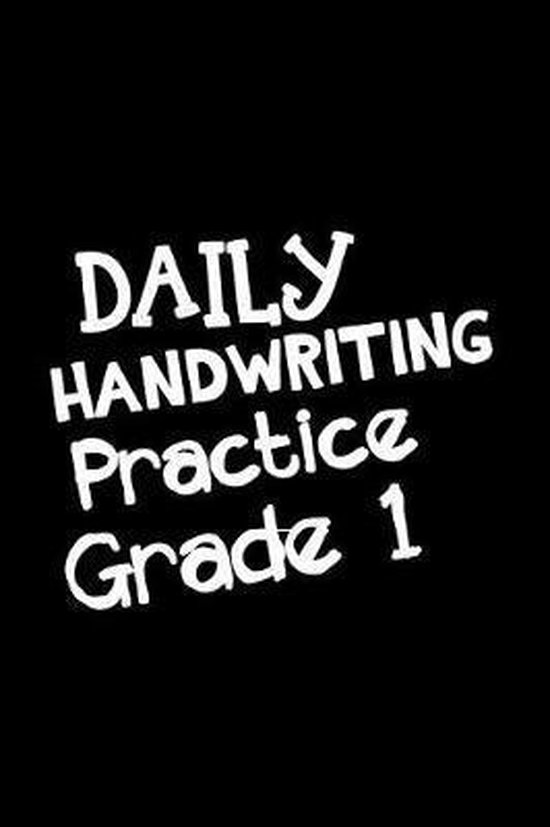 Daily Handwriting Practice Grade 1 | bol.com