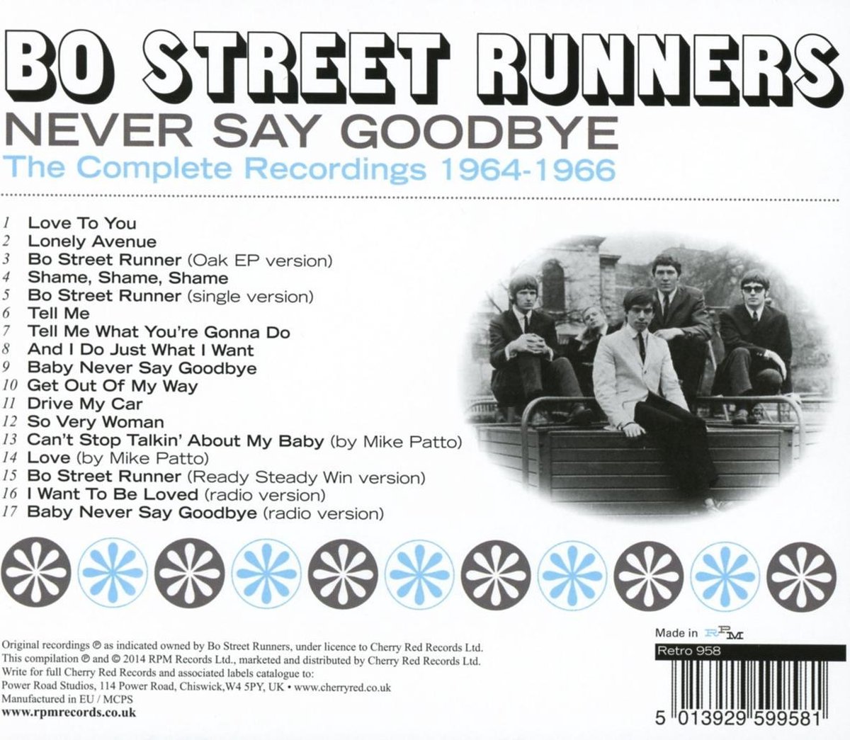 Never Say Goodbye, Bo Street Runners | Muziek | bol.com