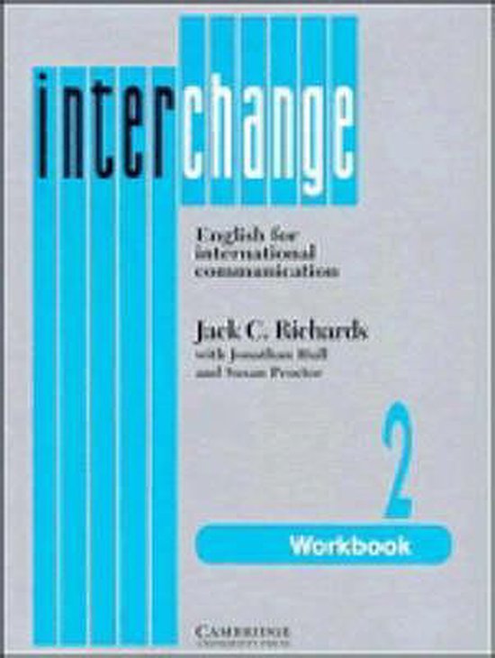 Interchange 2 Workbook, Jack C. Richards | 9780521376839 | Boeken | bol.com