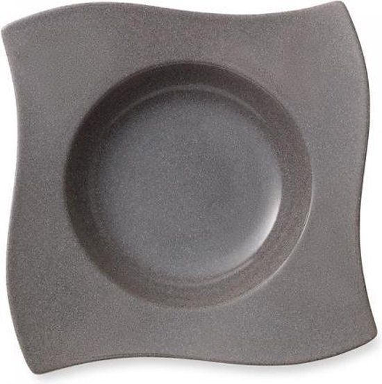 Villeroy & Boch New Wave Stone Pastabord - 28 cm - Grijs | bol