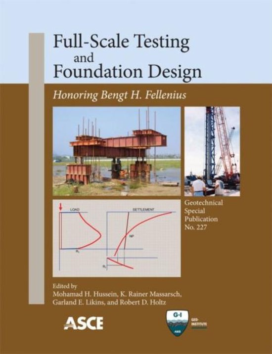 Full-Scale Testing and Foundation Design | 9780784412084 | Boeken | bol.com