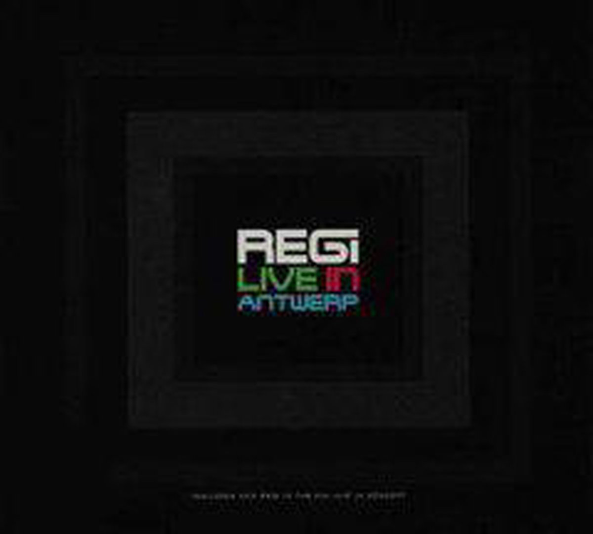 Regi Live In Antwerp, Regi | CD (album) | Muziek | bol.com