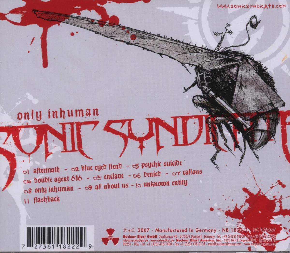 Only Human, Sonic Syndicate | CD (album) | Muziek | bol