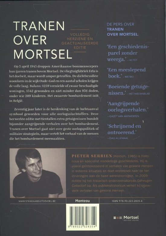 Tranen over Mortsel | 9789022328354 | Pieter Serrien | Boeken | bol.com