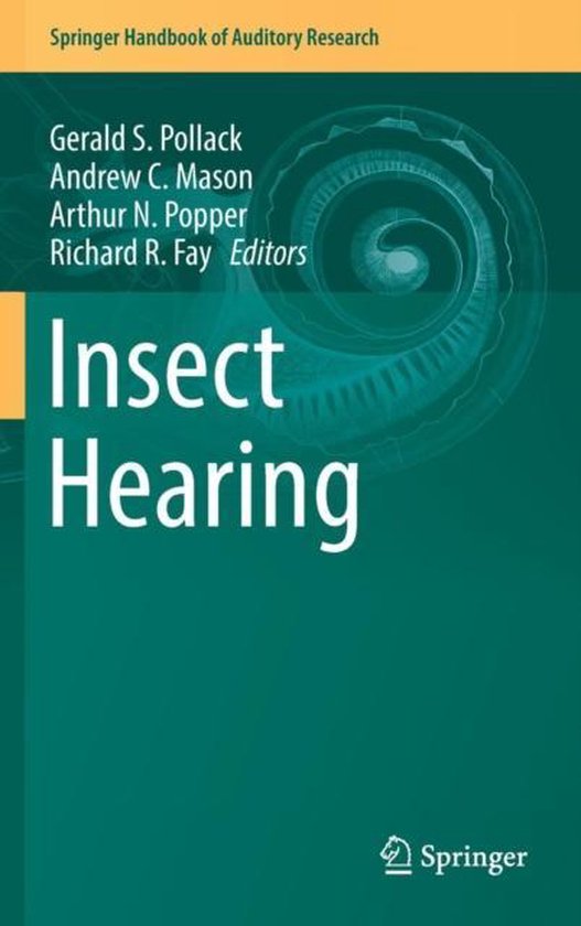 Insect Hearing | 9783319288888 | Boeken | bol.com