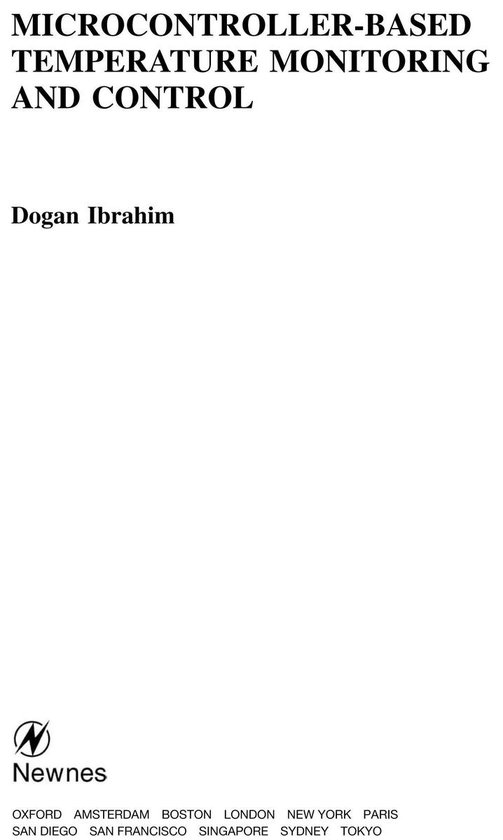 Microcontroller-Based Temperature Monitoring and Control (ebook), Dogan Ibrahim |... | bol.com