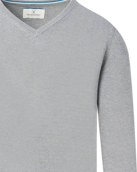 Le pull col V The BLUEPRINT Premium pour homme | bol