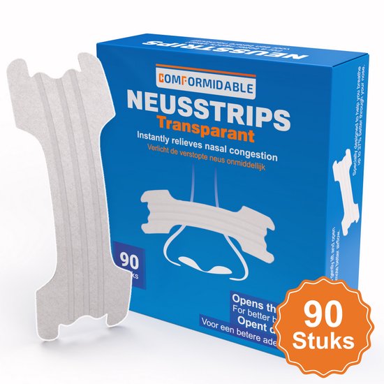 Comformidable Neusstrips 90 stuks – Neuspleisters - Anti Snurk ...