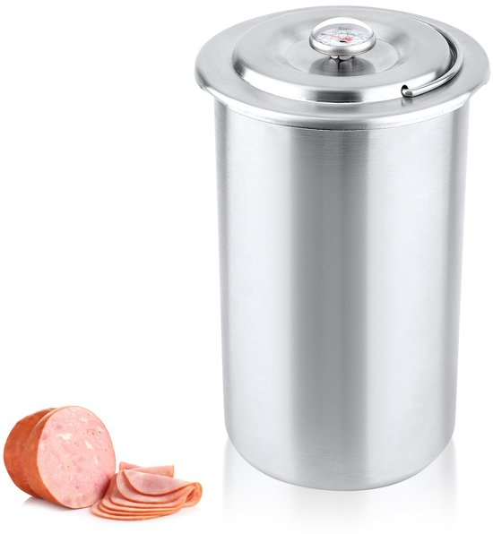 Meat Press Narrow for Deli Meats, Hammaker Stainless Steel Lunch Meat ...