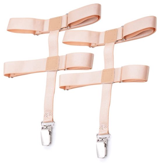Dames Verstelbare Dijen Garter met Clips - Elastische Punk Gothic ...