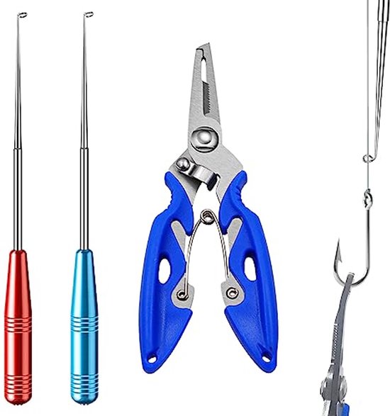 Multifunctionele Vistang Set met Haakverwijderaar en Snoersnijder voor ...