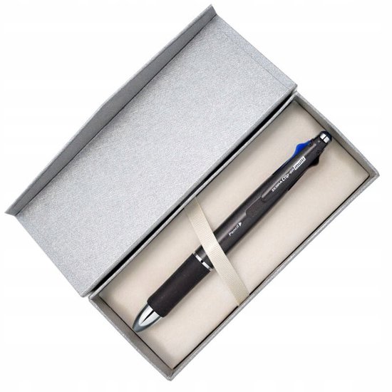 Zebra Clip ON Multi 1000: 5-in-1 Pen met Potlood & 4 Kleuren Inkt | bol