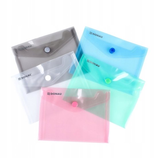 Donau C6 Envelop Mapjes 10 Stuks Mix Kleuren | bol