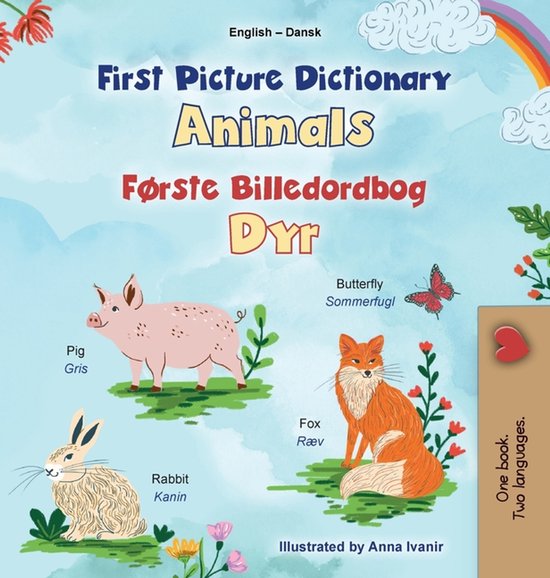 First Picture Dictionary - Animals (English Danish Bilingual Children's ...