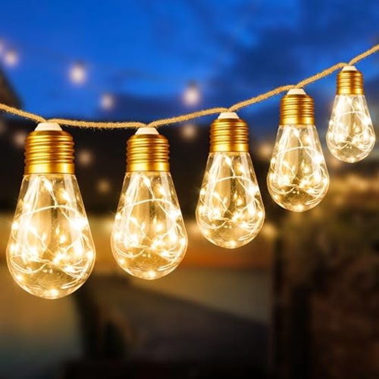 LED Lichtsnoer met 16 Gloeilampen voor Binnen en Buiten | bol