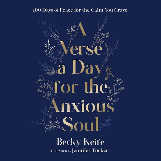 A Verse a Day for the Anxious Soul, Becky Keife | 9798217159482 ...