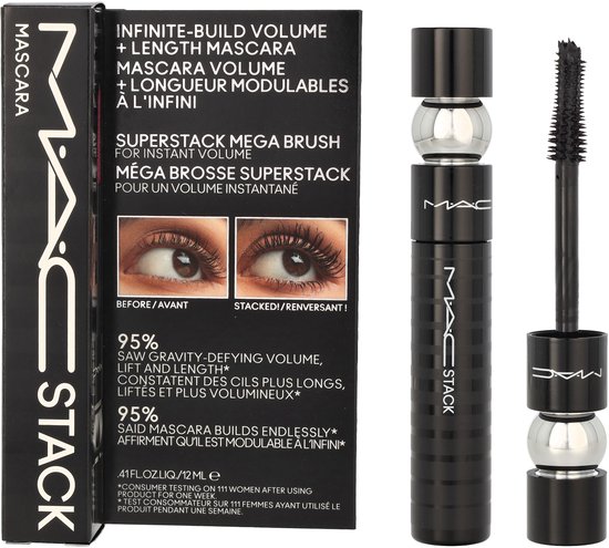 MAC Cosmetics - Stack Mascara Mega Brush - 12ml | bol