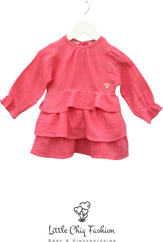 Little Chiq Baby Jurk fel rose – Product