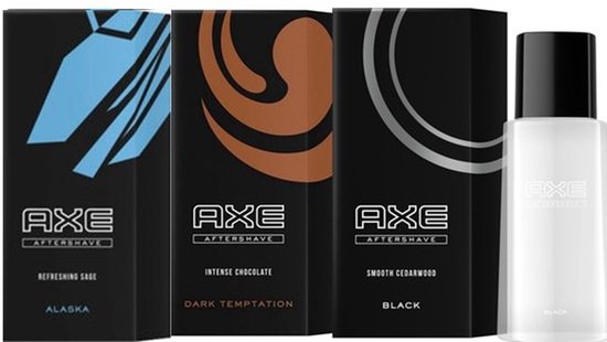 AXE After Shave - MIX - Alaska & Dark Temptation & Black - 3 x 100 ml | bol