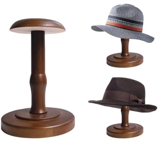 Vintage Hoed Display Stand voor Hoeden en Pruiken | bol