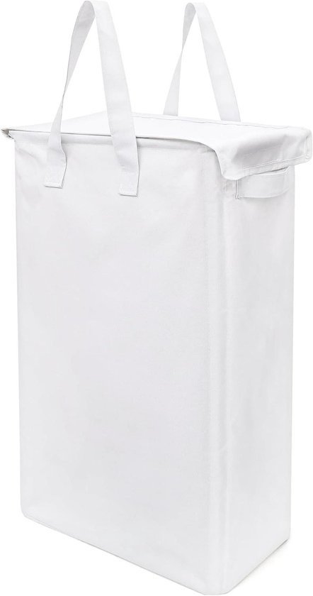 Opvouwbare Wasmand - Inhoud 58 liter - Met Deksel en Handgrepen ...