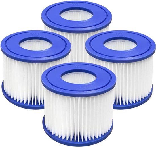 4 x Filter VI voor zwembad - geschikt voor Bestway Miami, Lay-Z-Spa ...