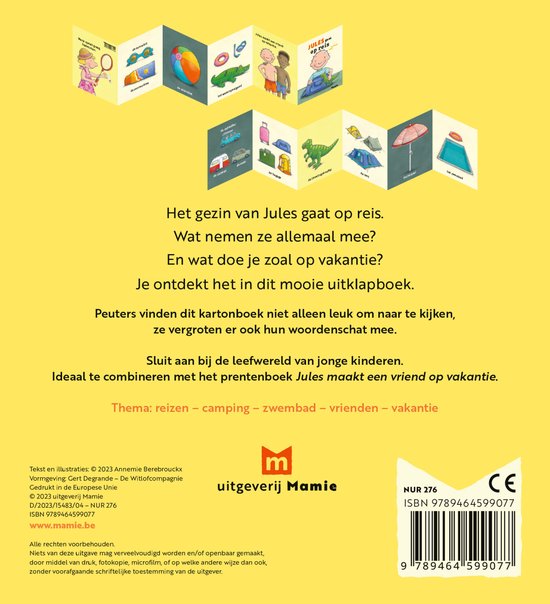 Jules - Jules gaat op reis, Annemie Berebrouckx | 9789464599077 ...