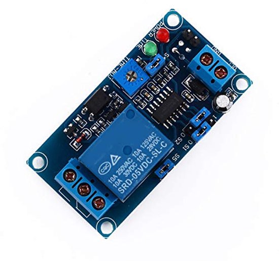 DC 5V Relay Timer - Instelbare Vertraging - Tot 1 Uur | bol