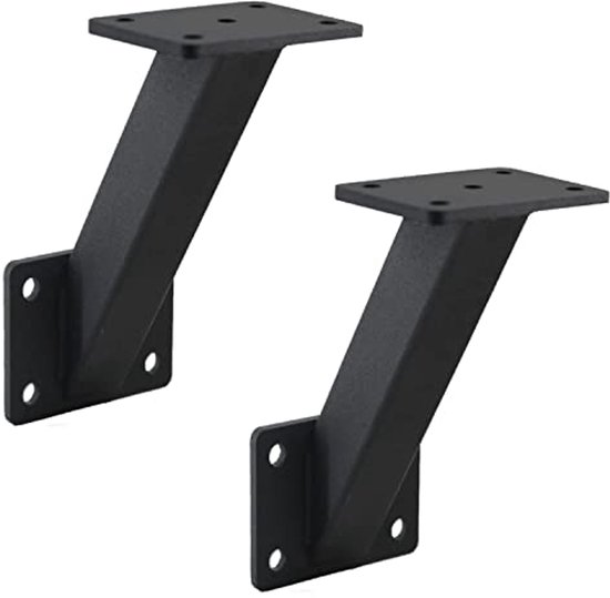 Heavy Duty Wandmontage Leuningbeugel - Stalen Trapleuning Beugel voor ...