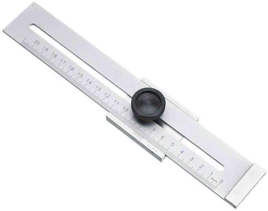 Carbon Steel Ruler - Stainless Steel Scoring Square - Laser Etched ...