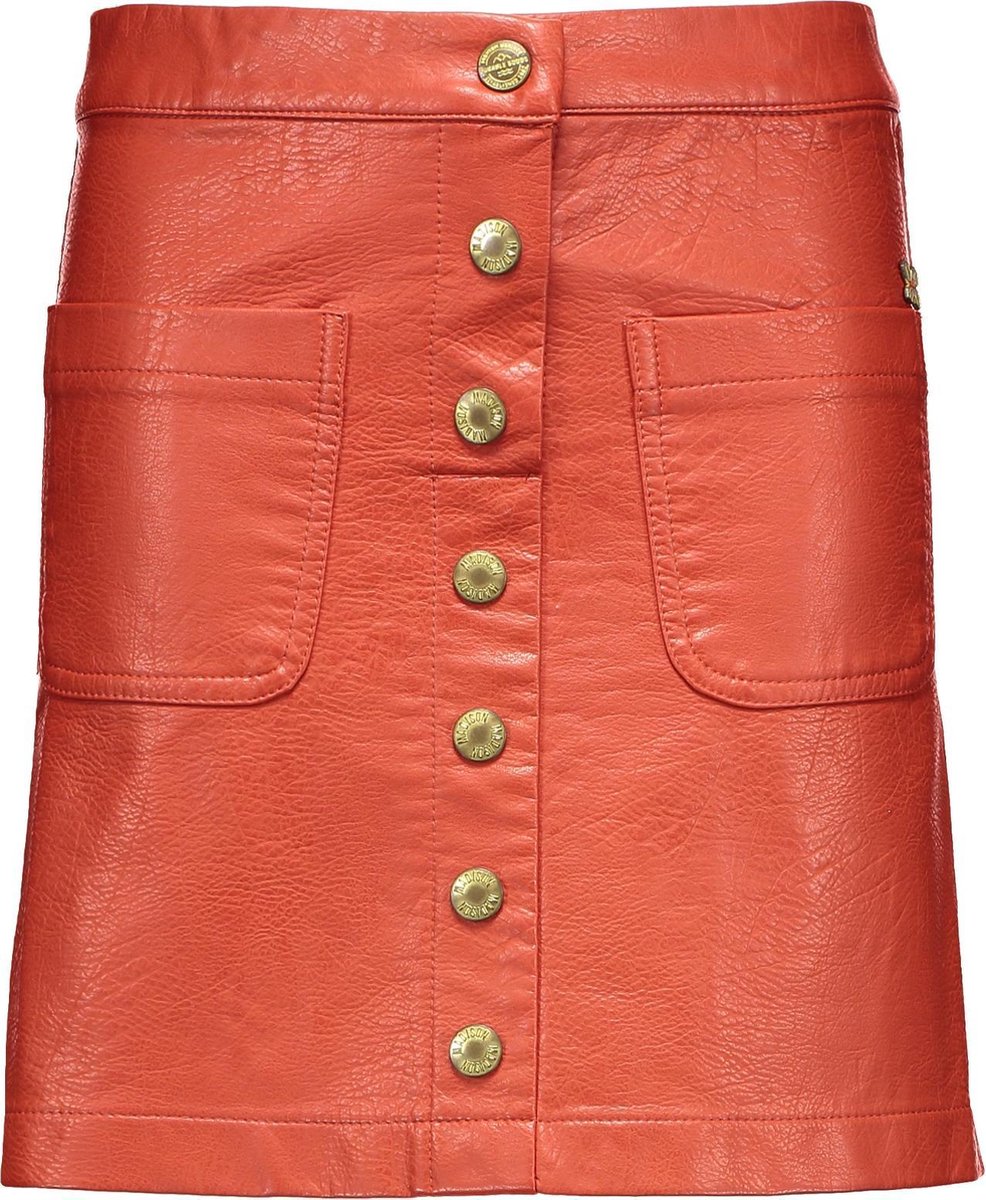 Street called Madison Meisjes Imitatie leer rokje CRAZY - oranje - Maat ...