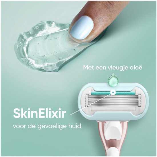 Gillette Venus Pro Smooth Sensitive - 10 Scheermesjes Voor Gevoelige ...