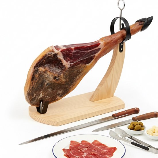 Lomera Spaanse Hamhouder - Geschikt Voor Hammen - Grenen Hout - Metaal ...