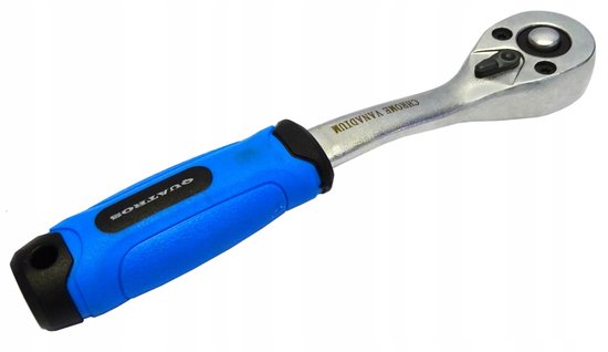Quatros Ratelsleutel 3/8" 72 tanden ergonomisch antislip | bol