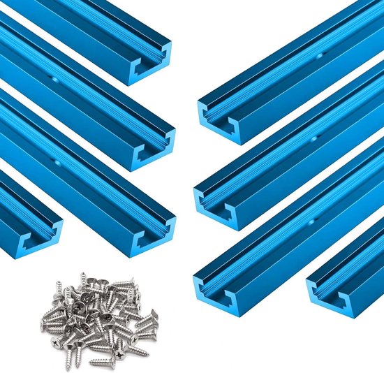 Provento - Aluminium T-profiel 1220 mm met T-groefglijrail en ...