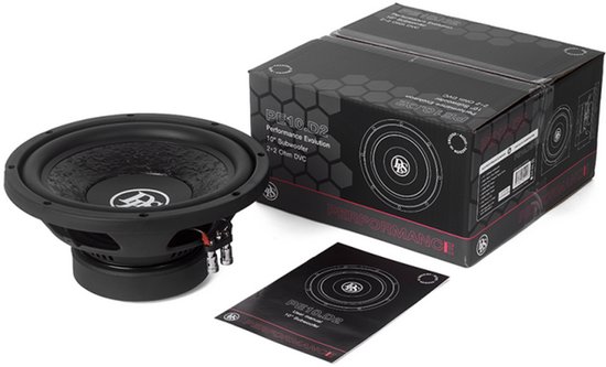DLS 10"/250mm 2+2 Ohm 10 inch Subwoofer / Auto subwoofer | bol