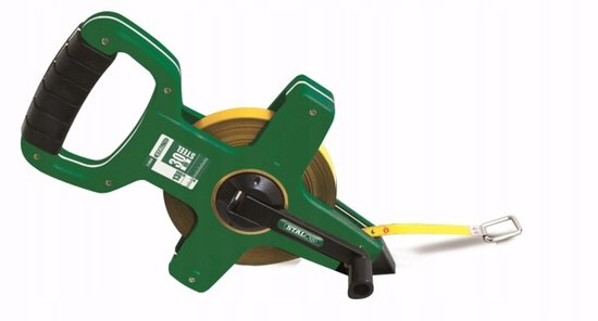 Stalco Geodetische Meetlint 50m Staal - Professioneel Meetgereedschap | bol