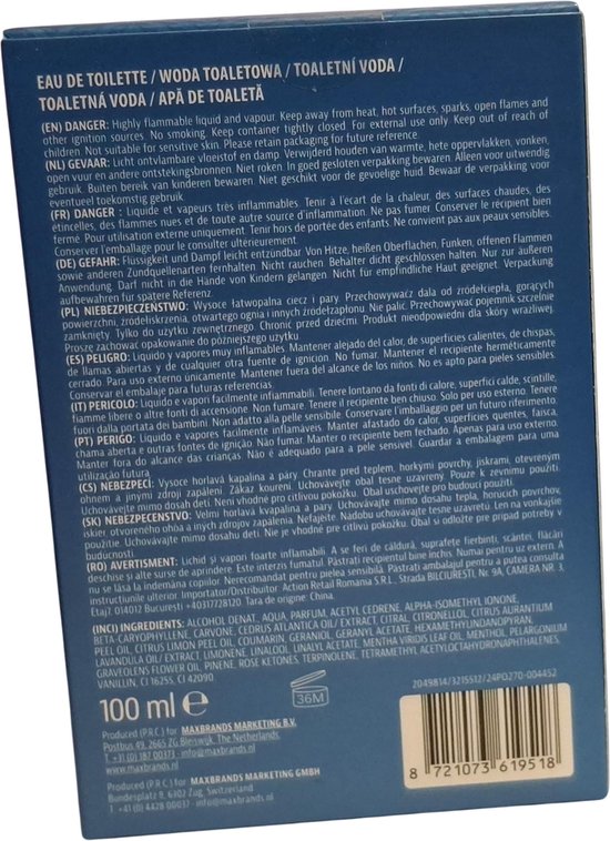 Capace Exclusive Vittore Hombre dupe - Verfrissende eau de toilette ...