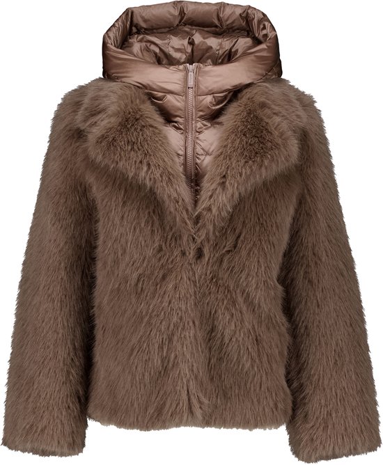 Bomboogie - Jas Taupe Bomboogie Woman Fur Coat Taupe Gw9148_frl5 | bol