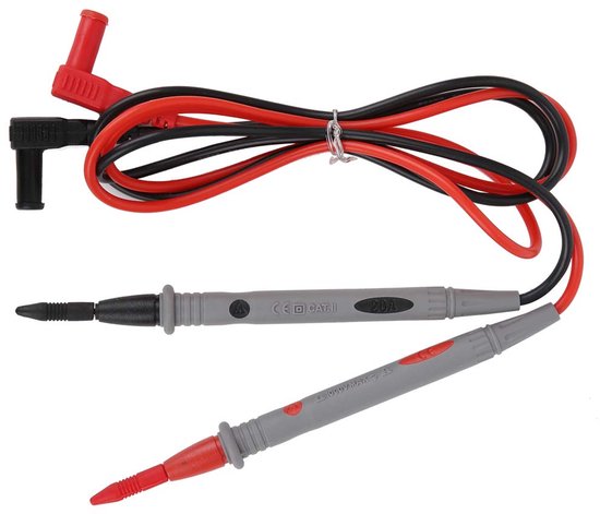 Multimeter Test Leads 2PCS AC/DC 1000V Silicone Multimeter Test Leads ...