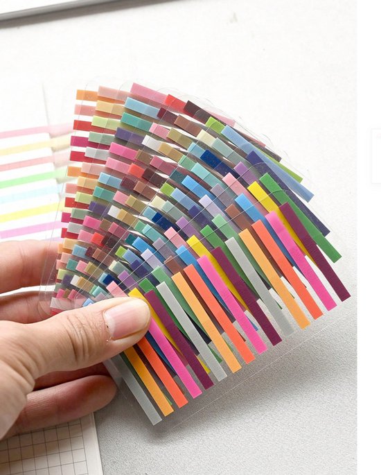 Index Tabs Sticky Notes – 300 pcs – Soft Breeze – Plakkertjes voor ...