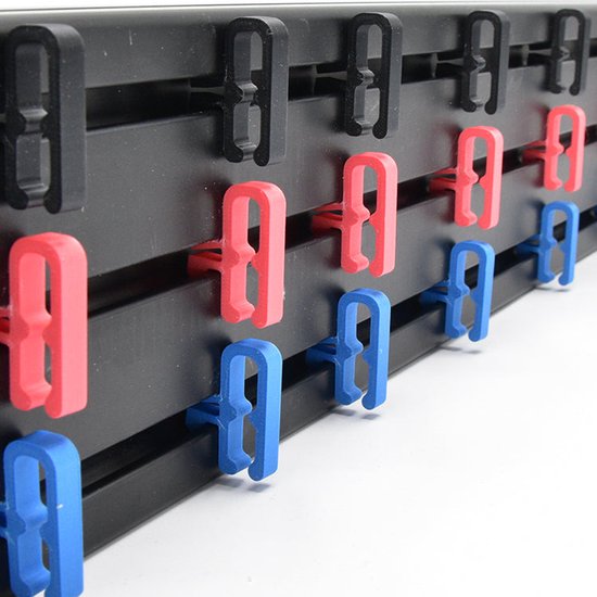 Platte Kabelmanagement Clips voor Sim Rig | Extrusieprofiel 4040 / 4080 ...