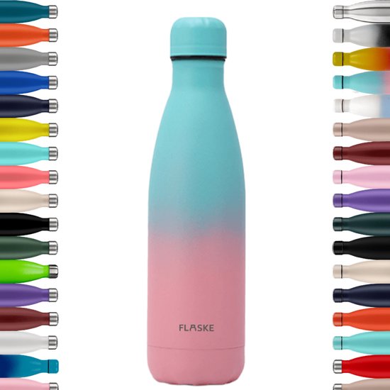 FLASKE Original 500ML - Gradient Spring - RVS Drinkfles van 500ML ...