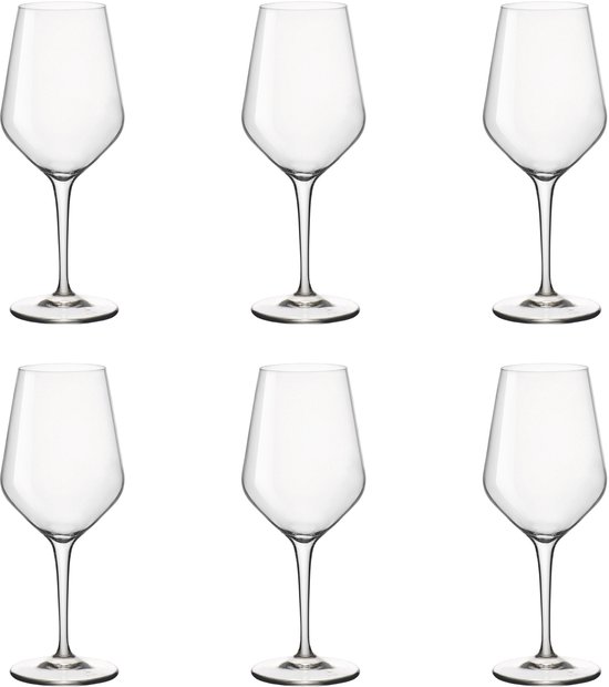 Rocco Bormioli - Milano - Wijnglazen - Set van 6 - 44,5 cl - Rode wijn ...