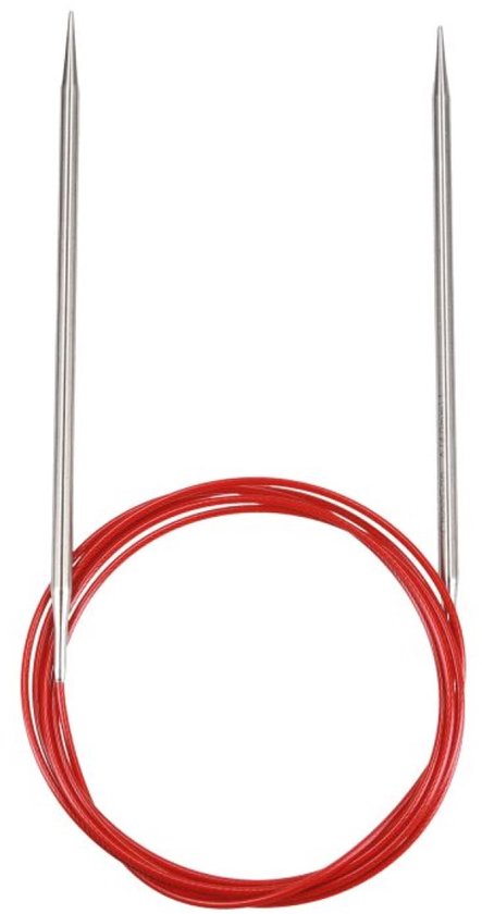 ChiaoGoo RED LACE Rondellen 2,5mm 120cm - Roestvrij Staal | bol