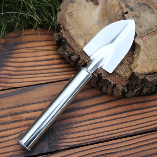 MILISTEN Tuingereedschapset 2 in 1 Mini schep en hark voor ...